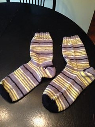 Ravelry: Easy Magic Loop Sock pattern by Courtney Aten