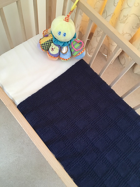 Ravelry: Simple Squares Baby Blanket pattern by LJM Designs