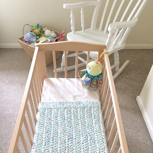 Ravelry: Linear Baby Blanket pattern by LJM Designs