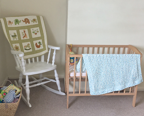 Ravelry: Linear Baby Blanket pattern by LJM Designs
