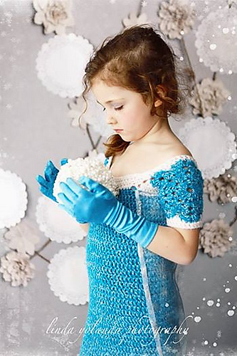 Ravelry: Ice Queen Elsa Dress pattern by Beauty Crochet Pattern
