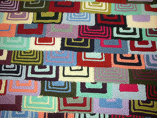 Ravelry: Checkular Scrapghan pattern by Sarah Bradberry