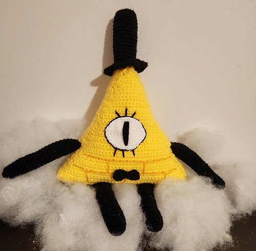 Ravelry: Bill Cipher Plush pattern by Elizabeth Babcock
