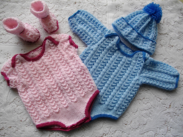 Ravelry: 26. Reborn Doll's Envelope Neck Body Suit pattern by Lynne ...