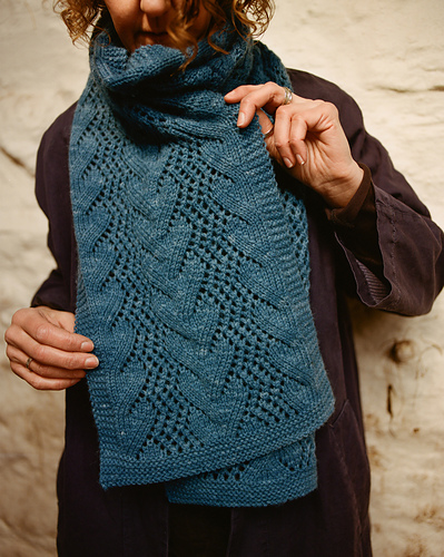 Ravelry: Lonabrak Scarf pattern by Donna Smith