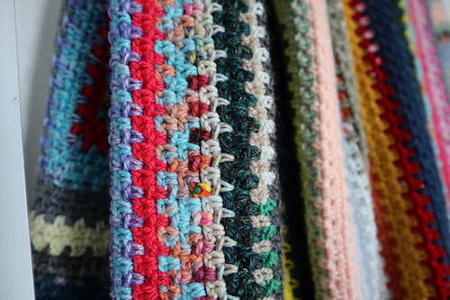 Ravelry: Random Rounds Blanket pattern by Dora Does