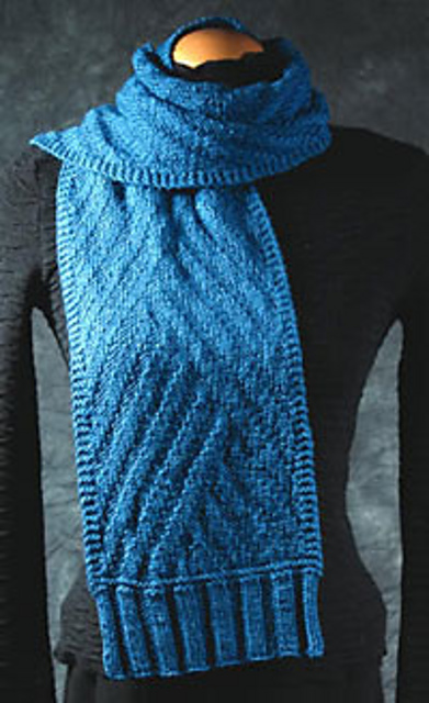 Ravelry: Zig-zag Ripple Scarf pattern by Dorothy Siemens