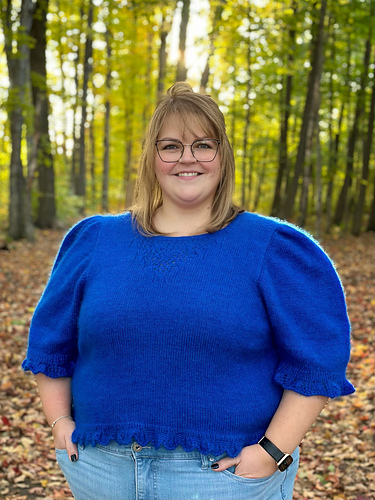 Ravelry: Sugarplum Crop pattern by Jamie Hoffman