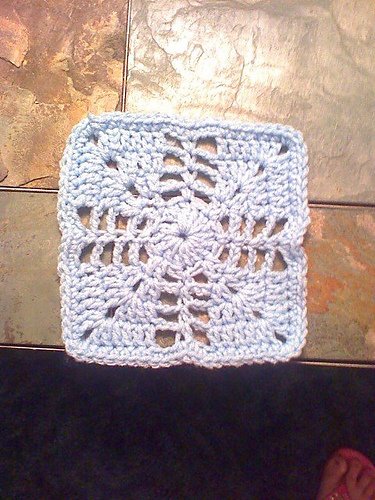 Ravelry: Open Cross 6" Square pattern by Aurora Suominen