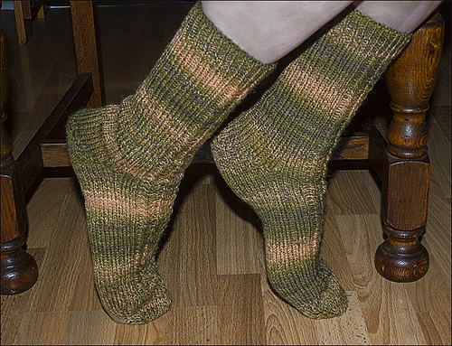 Ravelry: Wheat Stalk Sock pattern by Marion E. Muirhead