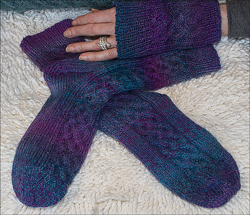 Ravelry: Bold Braid Socks & Cuffs pattern by Marion E. Muirhead