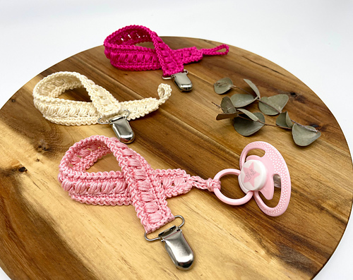 Ravelry: Pacifier clip pattern by Dreamee Crochet