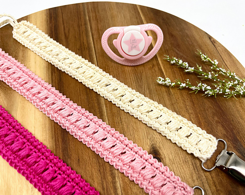 Ravelry: Pacifier clip pattern by Dreamee Crochet