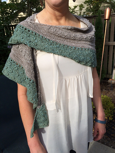 Ravelry: Whispering Island Shawl pattern by Helen Stewart