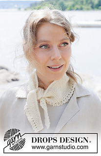 Ravelry: 253-31 Winter Crossover Scarf pattern by DROPS design