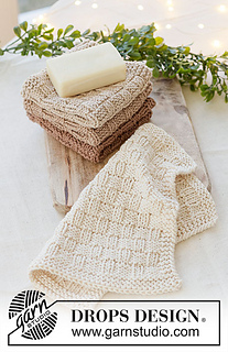 Ravelry: 0-1644 Light Touch Cloths pattern by DROPS design