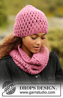 Ravelry: 172-6 Rosaline Hat pattern by DROPS design