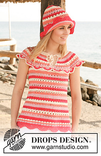 Ravelry: 120-38 a - Summer Sorbet Top pattern by DROPS design