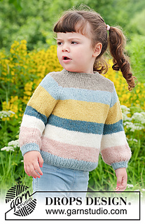 Ravelry: 49-5 Happy Hue Sweater pattern by DROPS design
