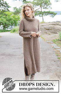 Ravelry: 262-4 Autumn Walk Dress pattern by DROPS design