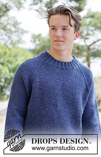 Ravelry: 260-18 Midnight Tide Sweater pattern by DROPS design
