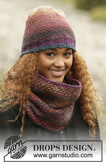 Ravelry: 172-43 Eventide Neck Warmer pattern by DROPS design