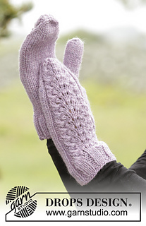 Ravelry: 171-56 Malin Mittens pattern by DROPS design