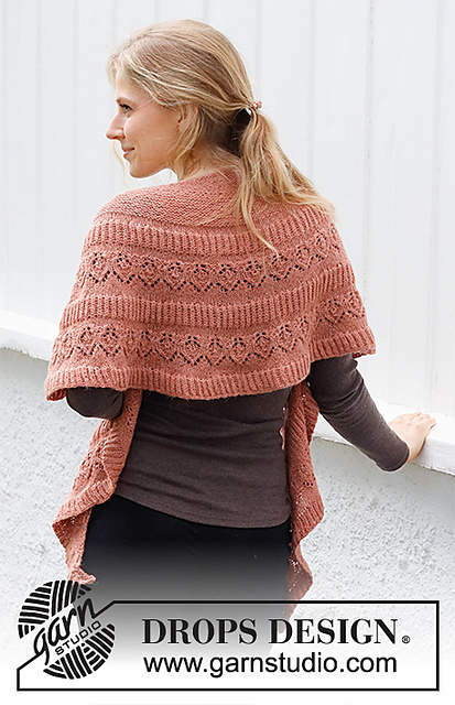 Ravelry: 214-3 Sienna Wrap pattern by DROPS design