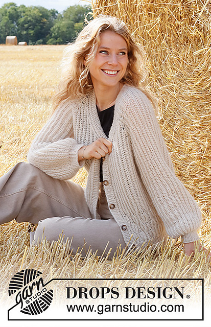 Ravelry: 223-16 Full Moon Festival Jacket pattern by DROPS design