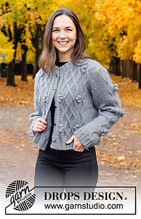 Ravelry: 226-24 Frosted Fruit Jacket pattern by DROPS design