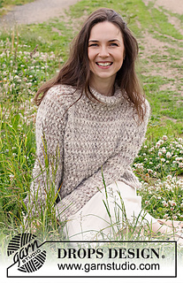 Ravelry: 232-37 Luminous Sand pattern by DROPS design