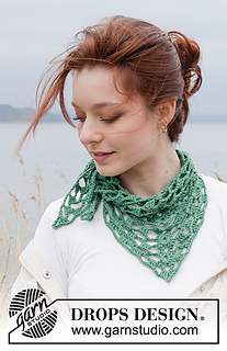 Ravelry: 242-4 Garden Cobbles Shawl pattern by DROPS design