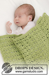 Ravelry: 46-14 Green Bliss Blanket pattern by DROPS design