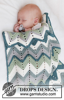Ravelry: 46-15 Green Spring Blanket pattern by DROPS design