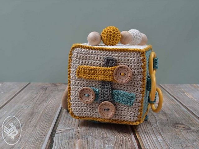 Ravelry: Activity Cube pattern by Durable Yarn