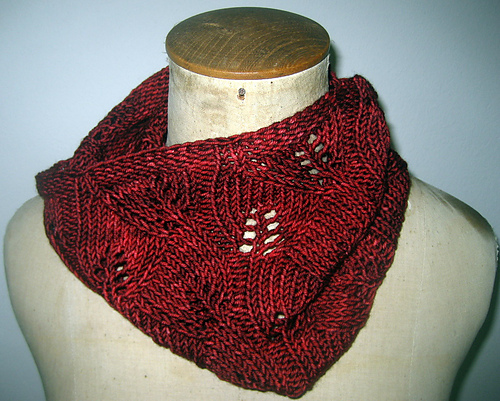 Ravelry: Growing Leaves Cowl pattern by Meghan Macko