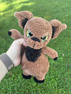Ravelry: Eddy the Baby Werewolf pattern by Lauren Seifert