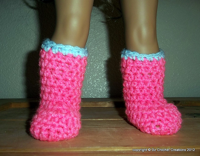 Ravelry: Fashion Doll Boots pattern by Dz Crochet Creations