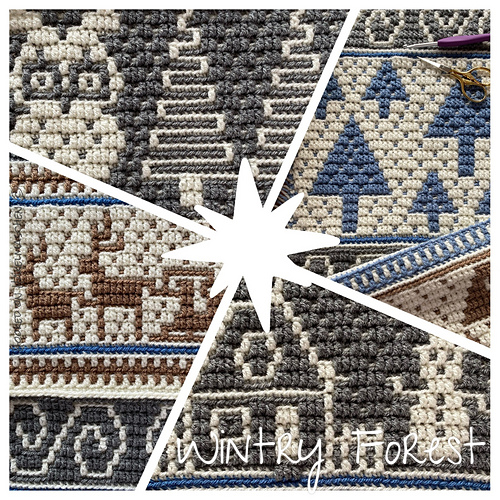 Ravelry: Wintry Forest CAL pattern by Ana Morais Soares
