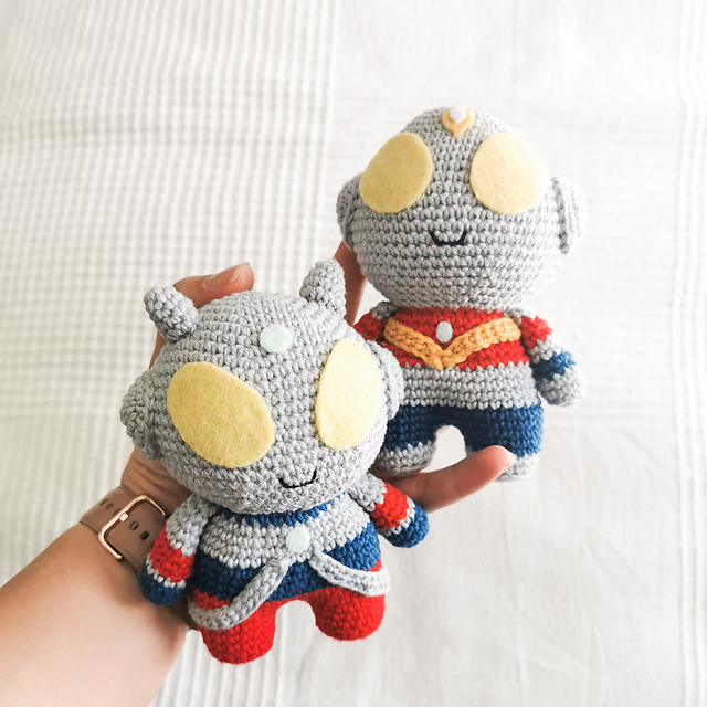 Ravelry: Ultraman pattern by Chloe Yuen