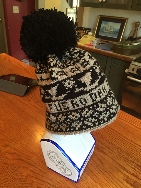 Ravelry: Skyrim Dragonborn Winter Hat pattern by Emily Gaynier