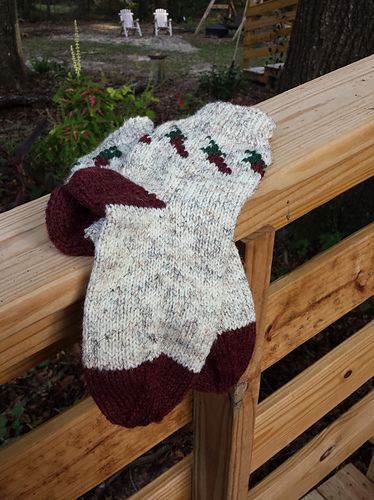 Ravelry: Chilli Pepper Socks pattern by Erica Corbett