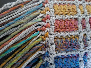 Ravelry: Paint Palette Cushion Cover pattern by Heidi Allison