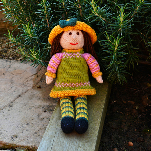 Ravelry: Tulip Rag Doll pattern by Joanna Marshall