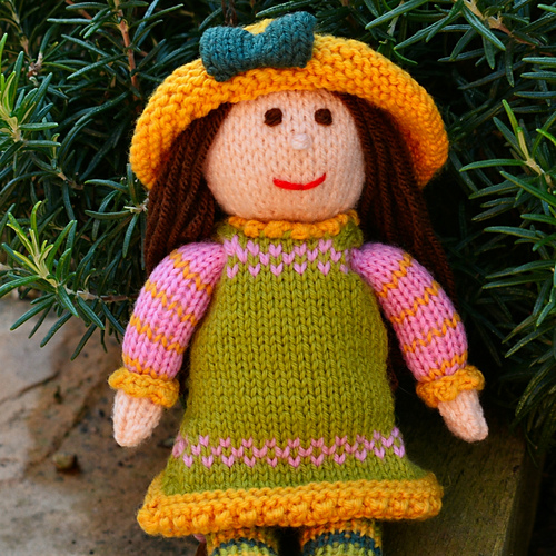Ravelry: Tulip Rag Doll pattern by Joanna Marshall