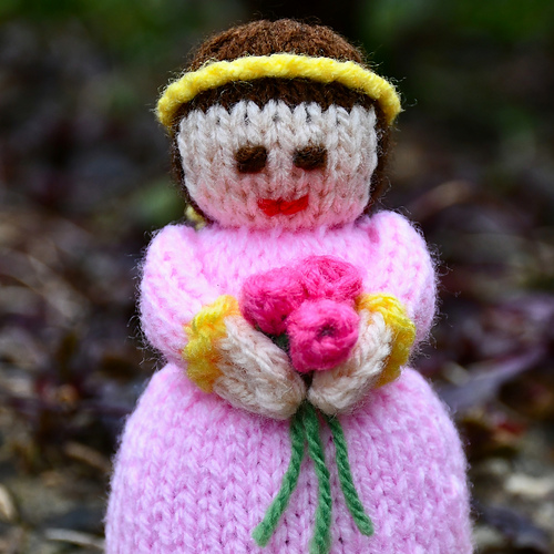 Ravelry: Celebration Flower Doll pattern by Joanna Marshall