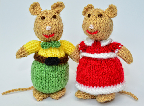 Ravelry: Victorian Church Mice pattern by Joanna Marshall