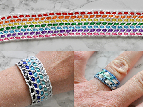 Ravelry: Woven Ribbon Choker pattern by Penolopy Bulnick