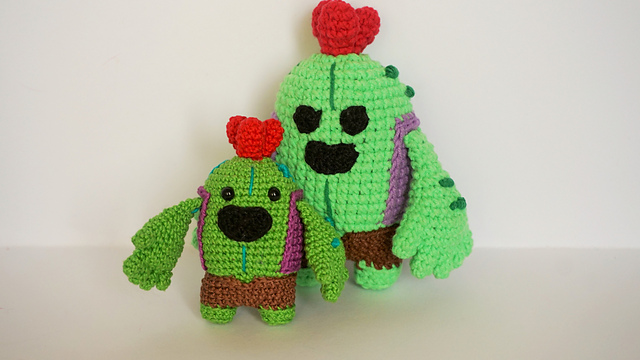 Ravelry: Spike Brawl Stars Character pattern by Galina Litvinova