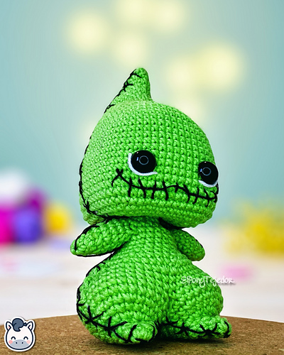 Ravelry: Oogie Boogie – The Nightmare Before Christmas pattern by El ...
